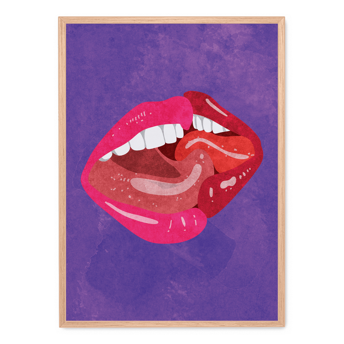 Kissing Poster Postera Nl