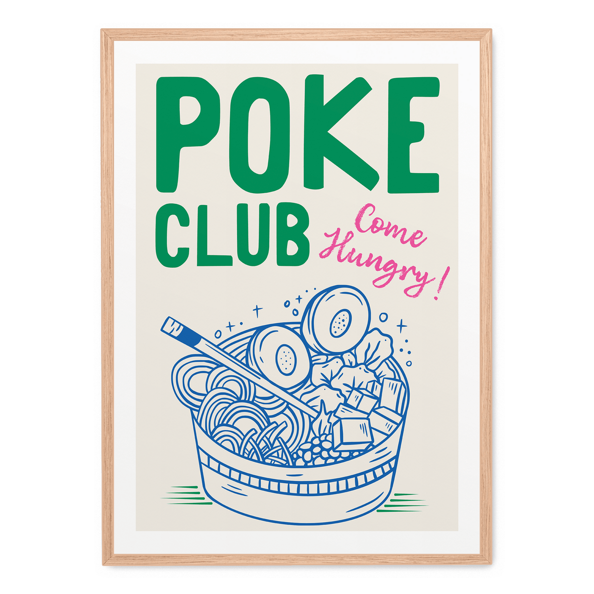 Poke Club poster | Postera.nl