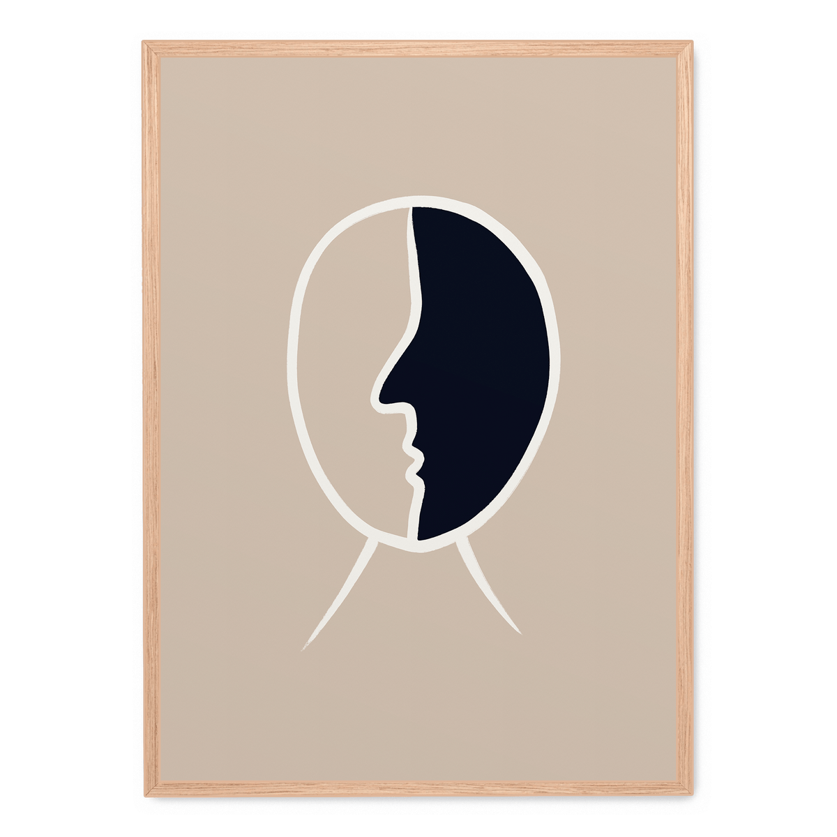 Abstract Man poster | Postera.nl