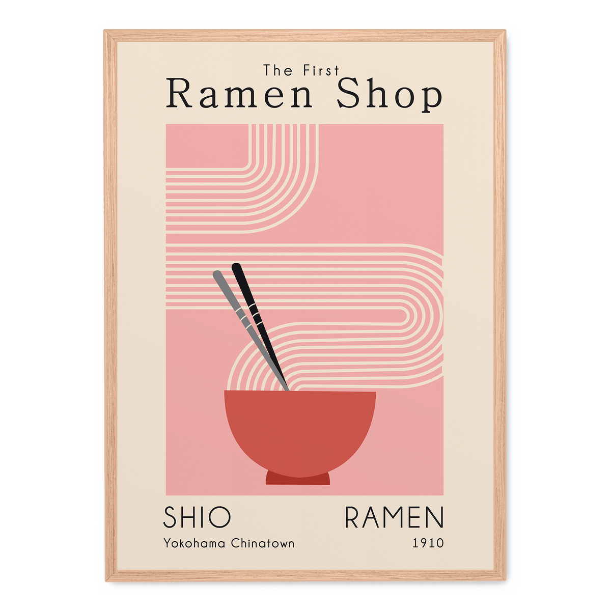 The First Ramen Shop poster | Postera.nl